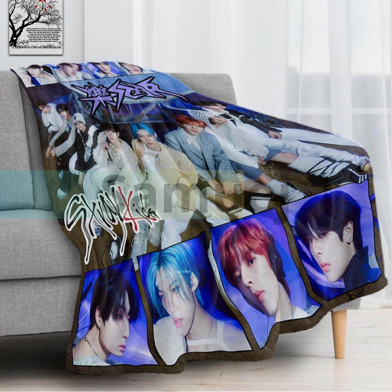 Stray Kids Blanket Rock-star Kpop Album Blanket V2 SKZ - Etsy