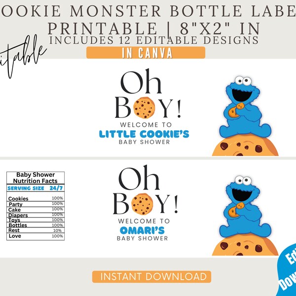 Cookie Labels - Etsy
