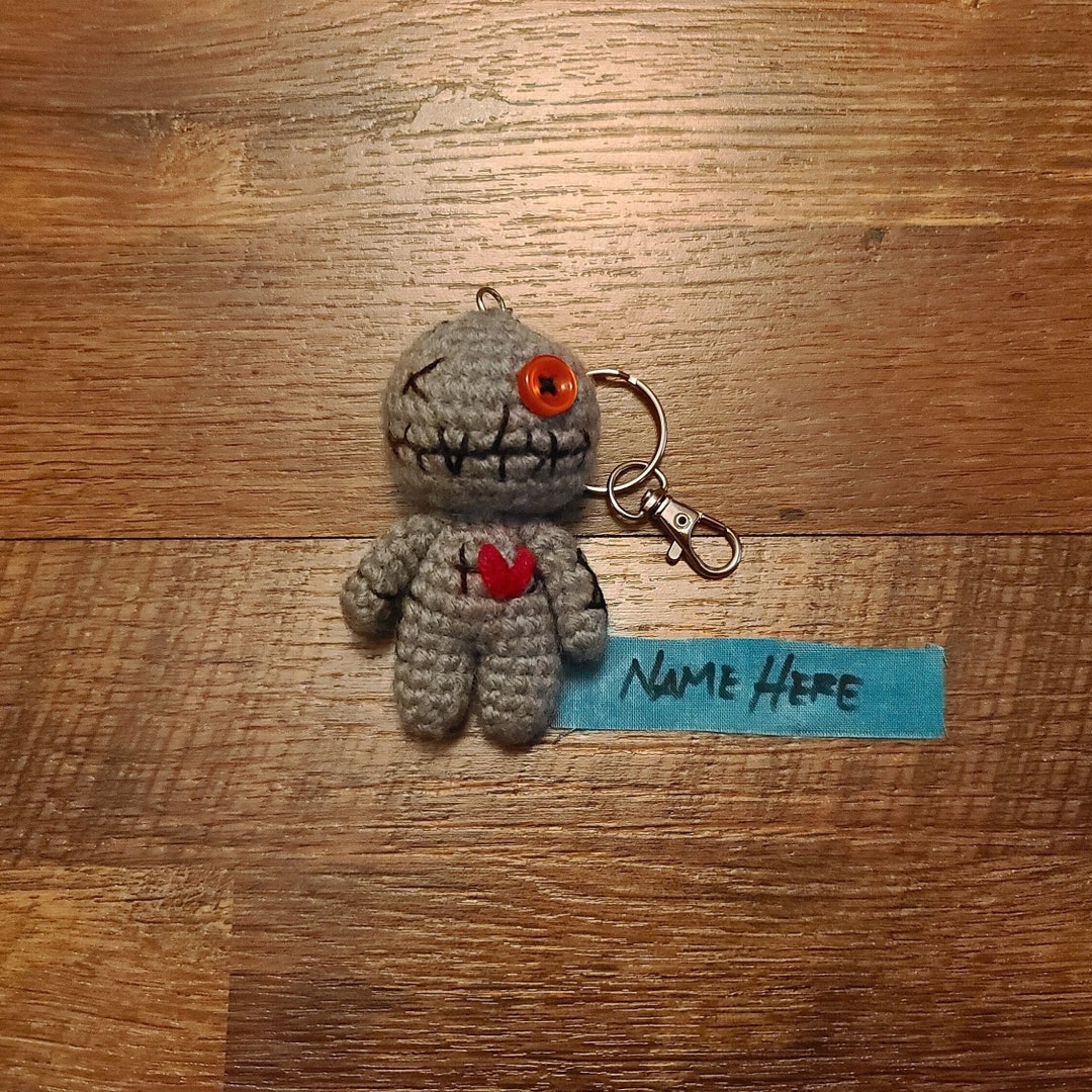 Voodoo Doll Keychain With Customization - Etsy