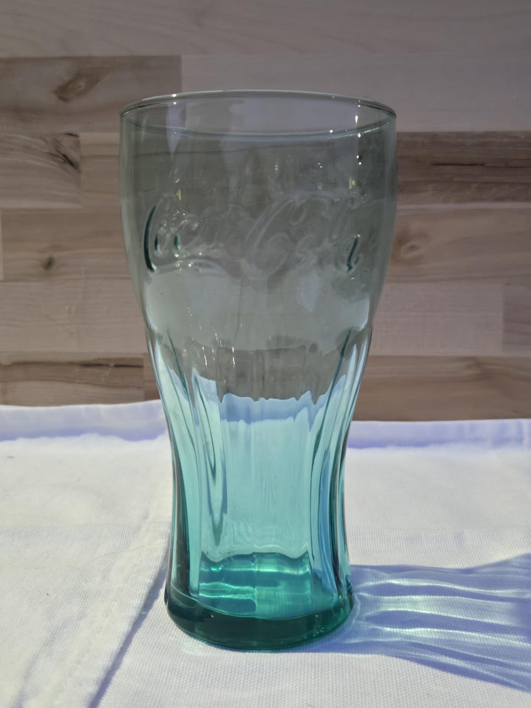 Vintage Coca-cola Green Glass - Etsy