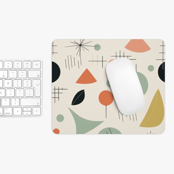 Mid Century Mouse Pad - Etsy