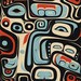 Tlingit/haida Formline Digital Paper, Northwest Coast Art, Scrapbook ...