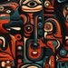 Tlingit/haida Formline Digital Paper, Northwest Coast Art, Scrapbook ...