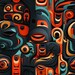 Tlingit/haida Formline Digital Paper, Northwest Coast Art, Scrapbook ...