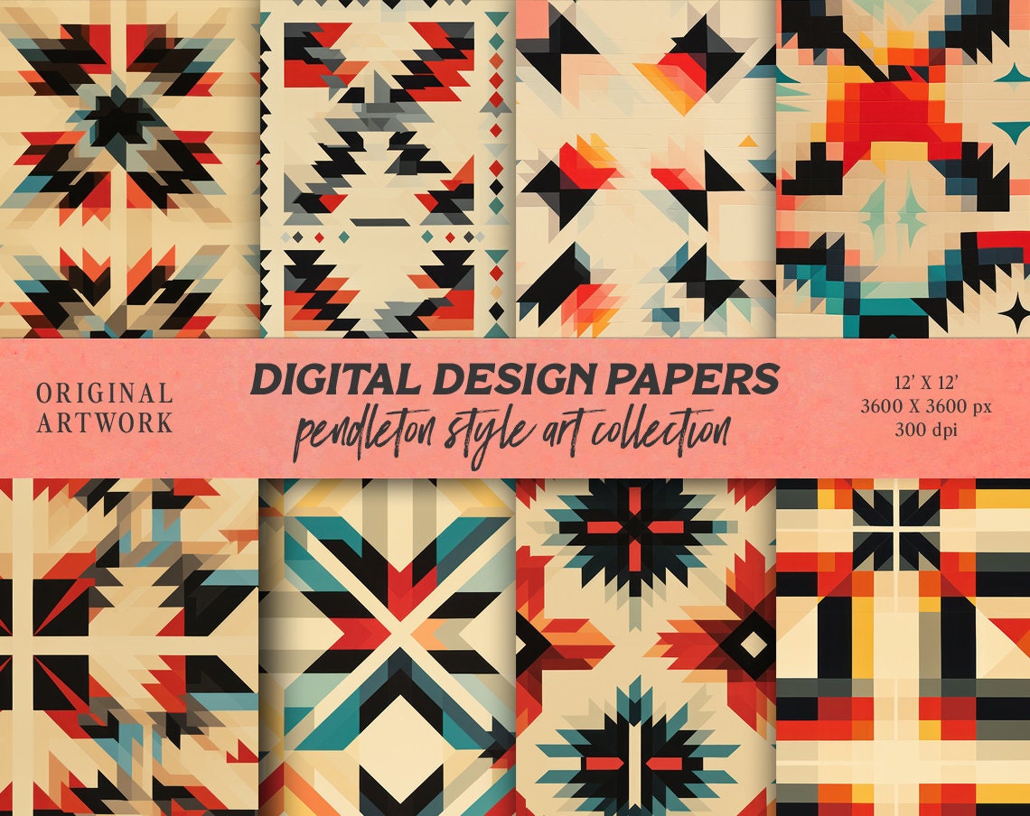 Pendleton Pattern Background