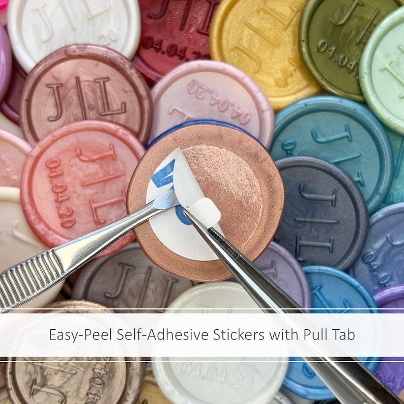 Custom Wax Seal Stickers - Etsy Australia