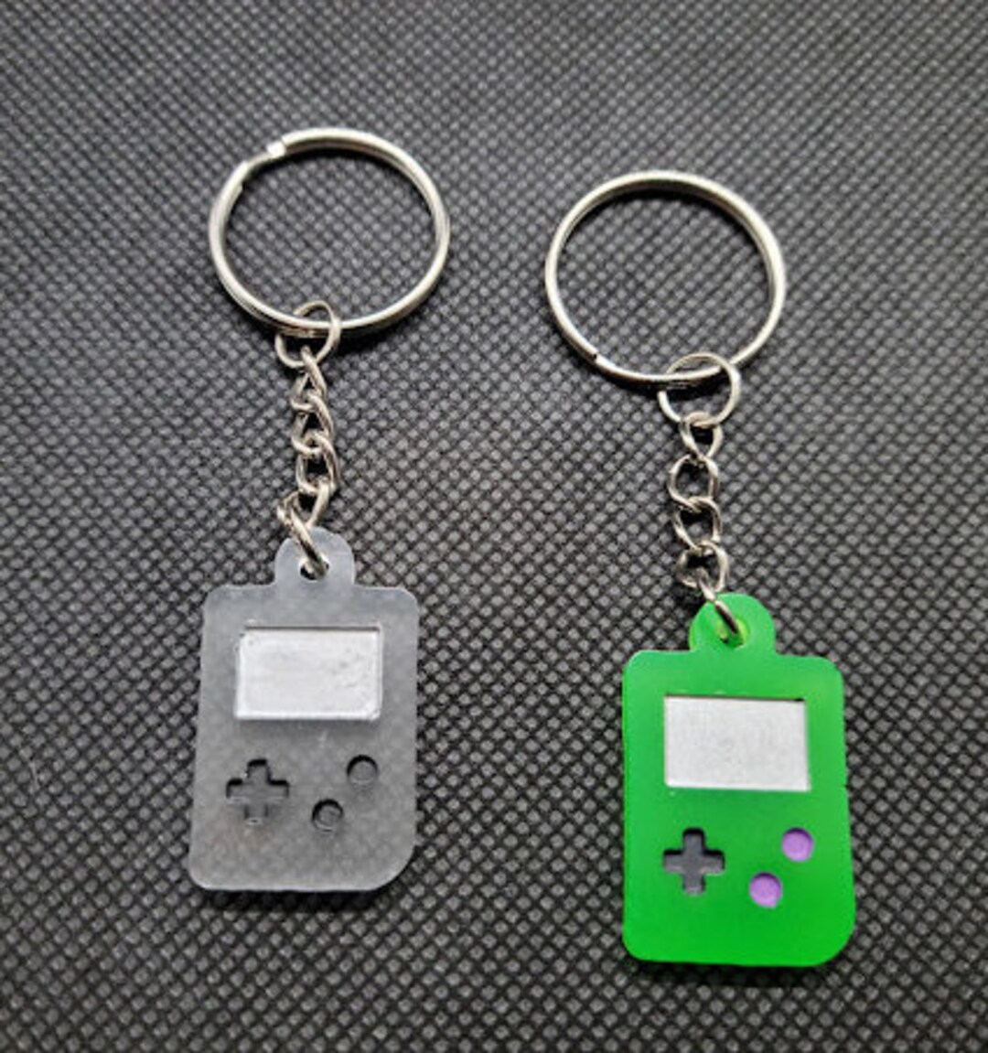 Resin Gamer Controller Keychains Glow-in-the-dark - Etsy