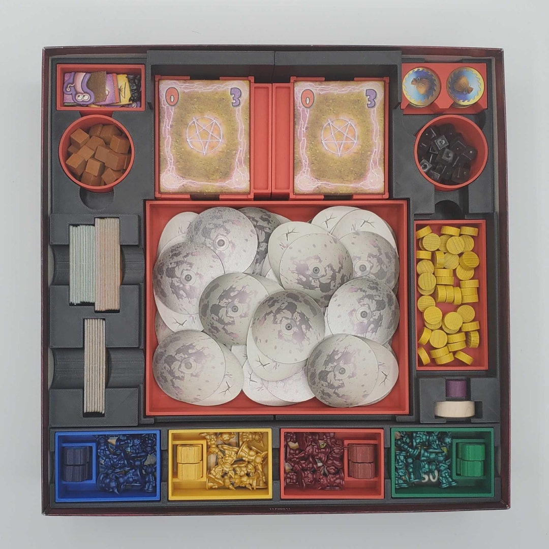 Dungeon Petz + Dark Alleys Board Game Insert - Etsy