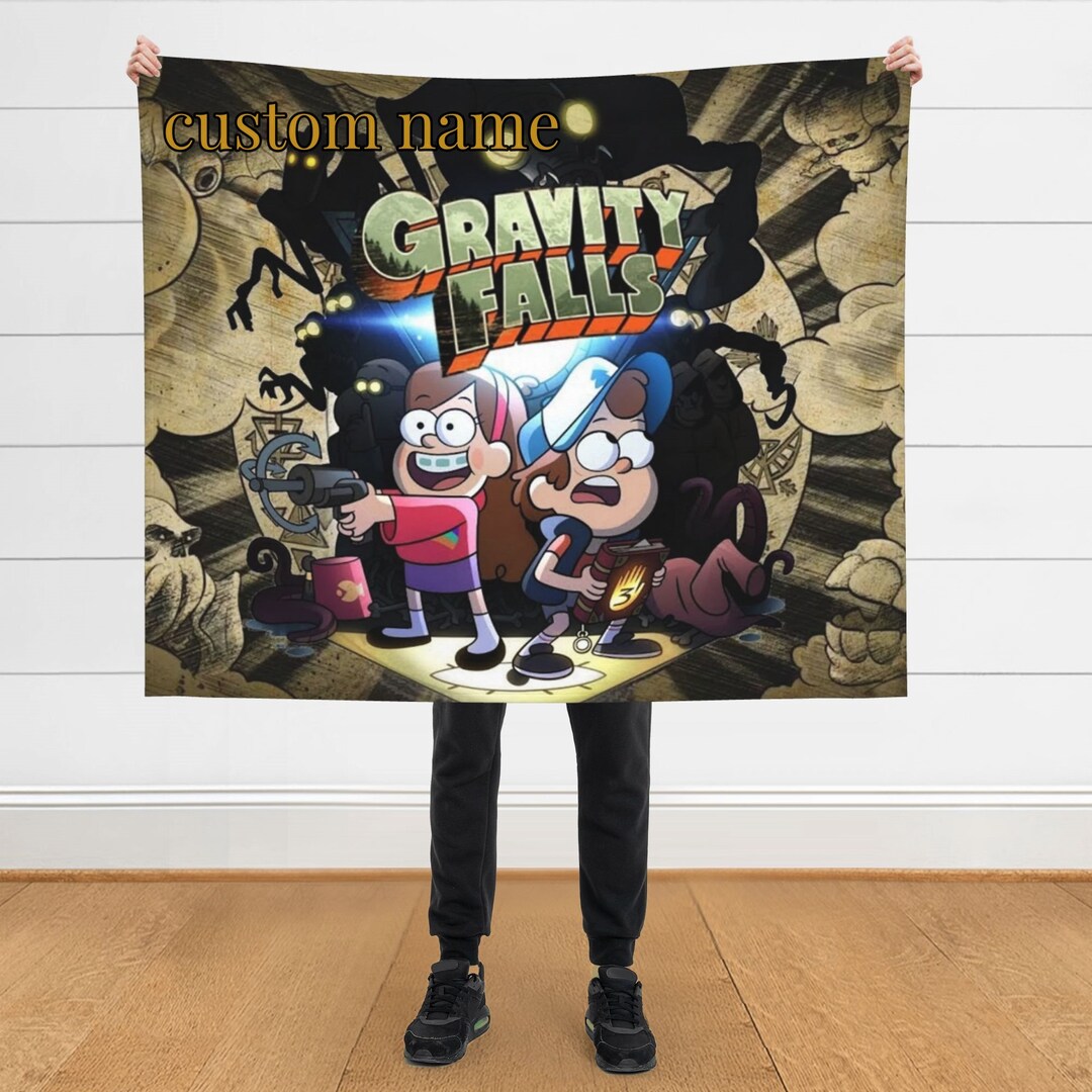 Personalized Name Gravity Falls Blankets Custom Throw Blanket - Etsy