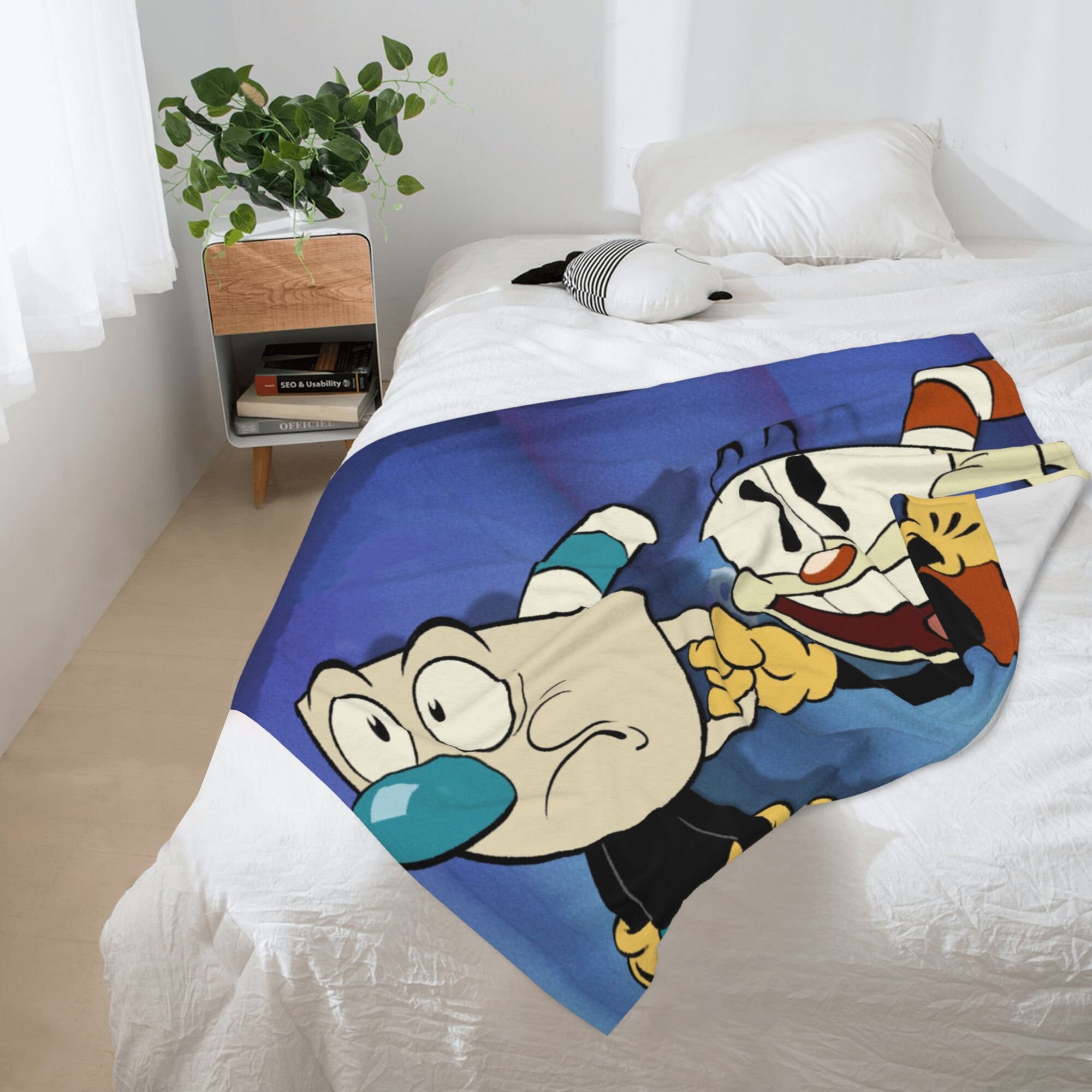 Personalized Name the Cuphead Show Blankets Custom Throw - Etsy