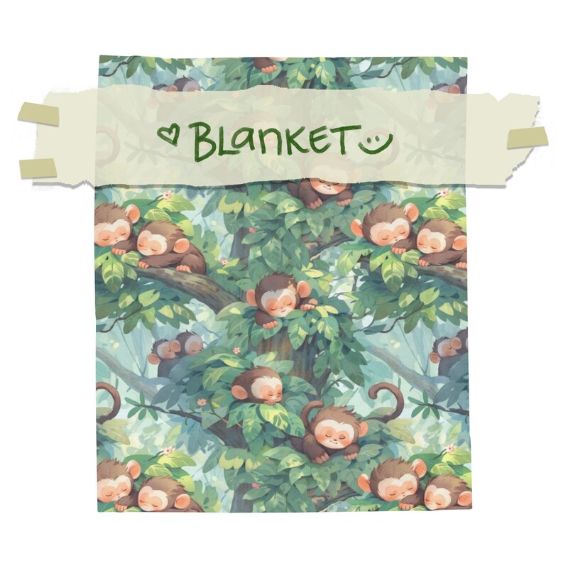 Monkey Blanket - Etsy