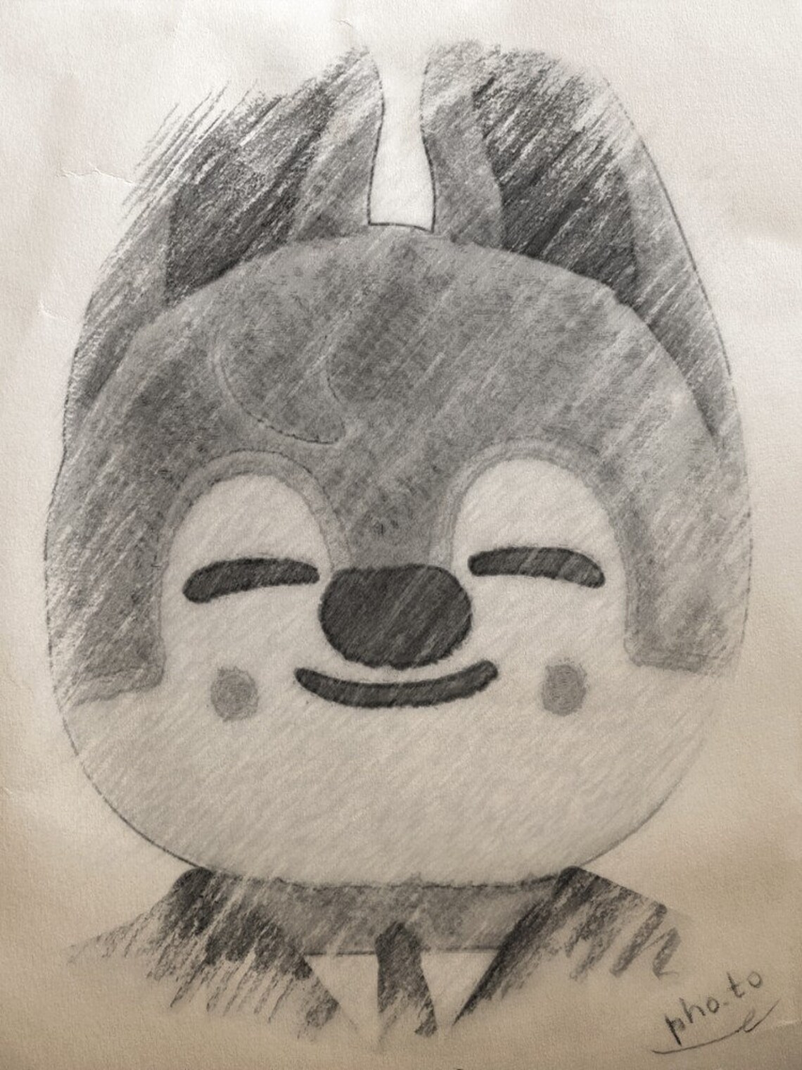 Skzoo Drawing Charcoal Sketch - Etsy