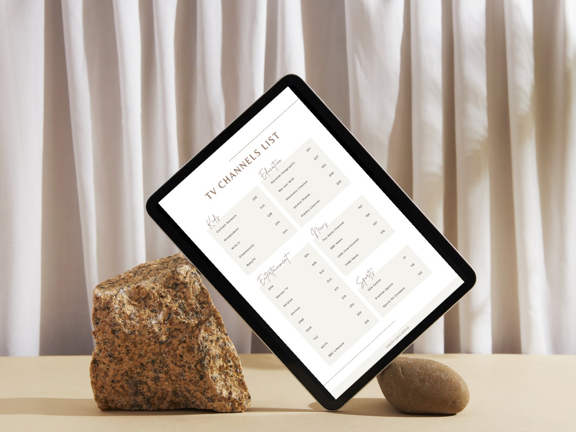 Airbnb TV Channels List, Cable TV Movie Show Tracker, Program ...