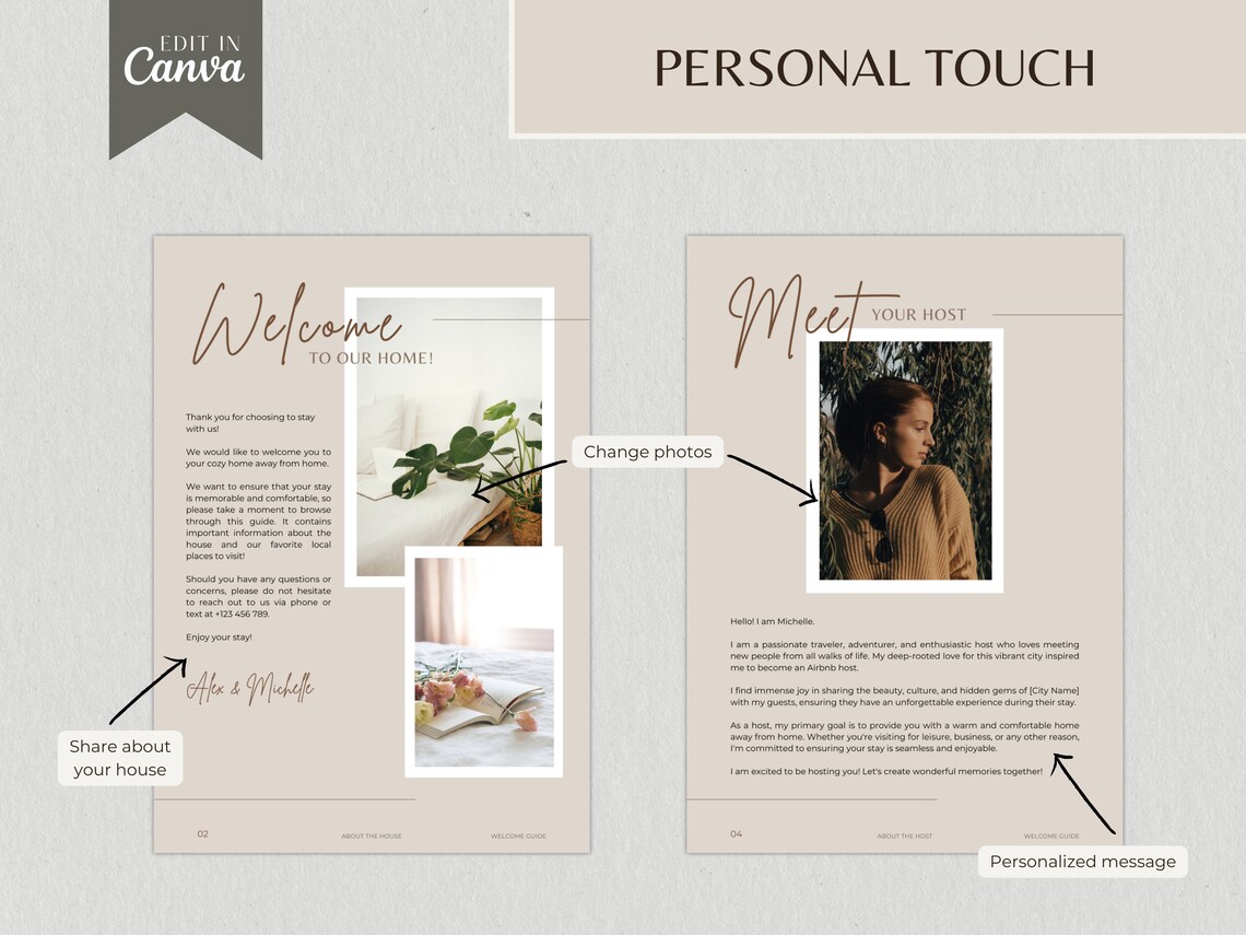 Airbnb Host Bundle, Welcome Book, Vacation Rental Handbook, VRBO, STR ...