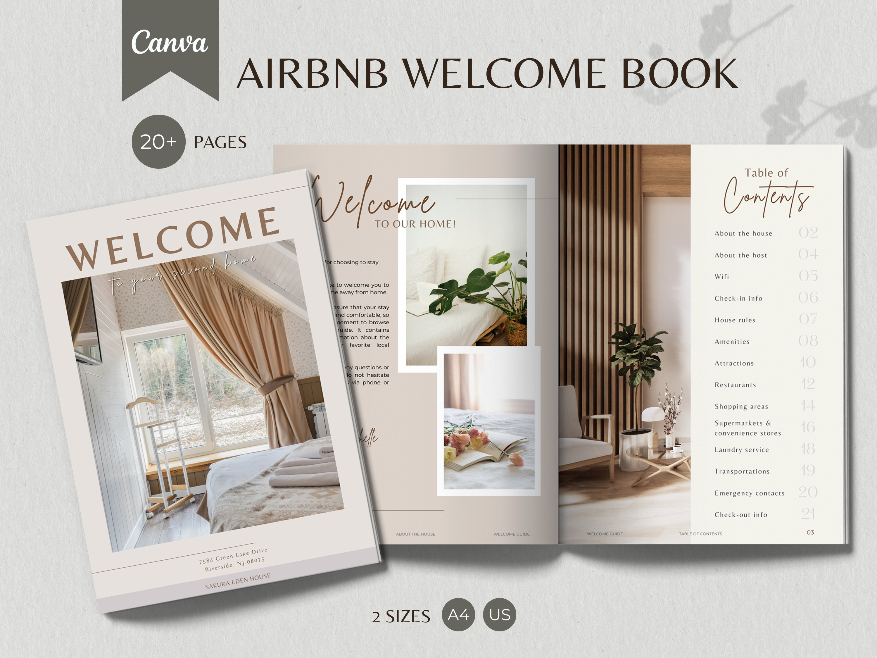 Airbnb Host Bundle, Welcome Book, Vacation Rental Handbook, VRBO, STR ...