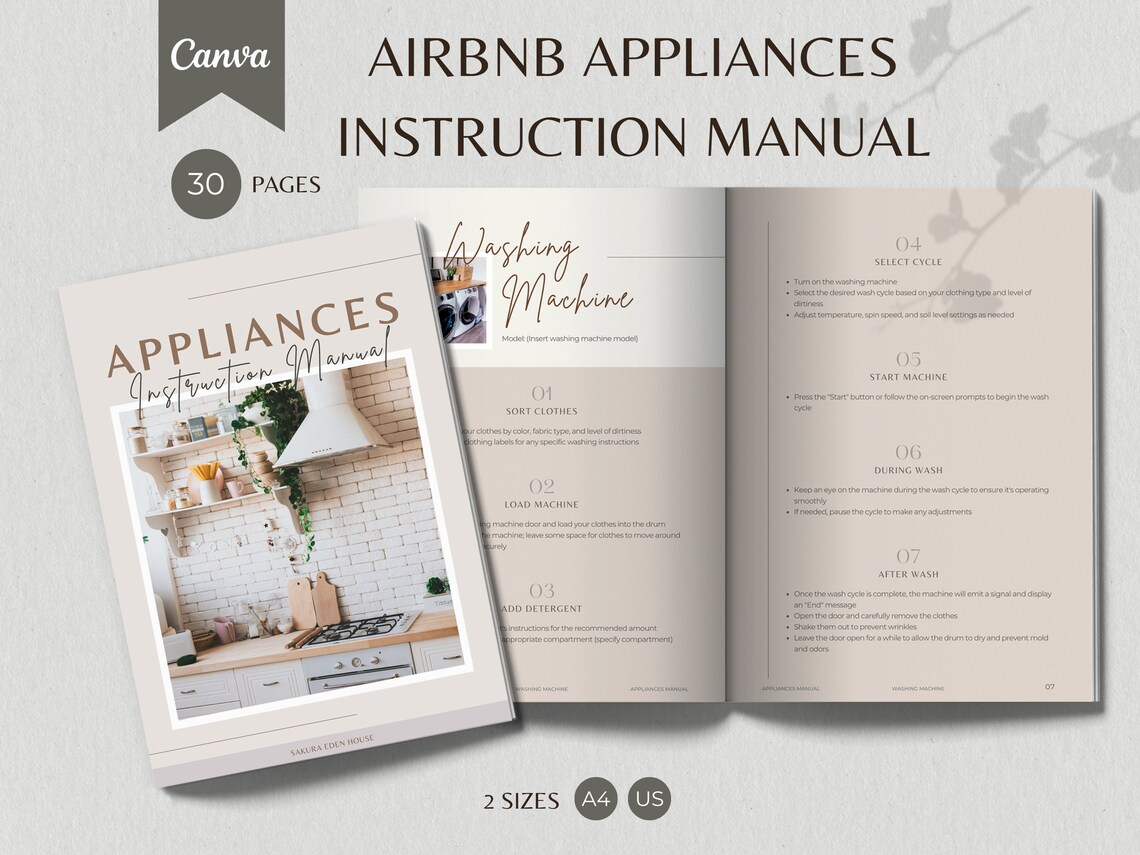 Airbnb Host Bundle, Welcome Book, Vacation Rental Handbook, VRBO, STR ...