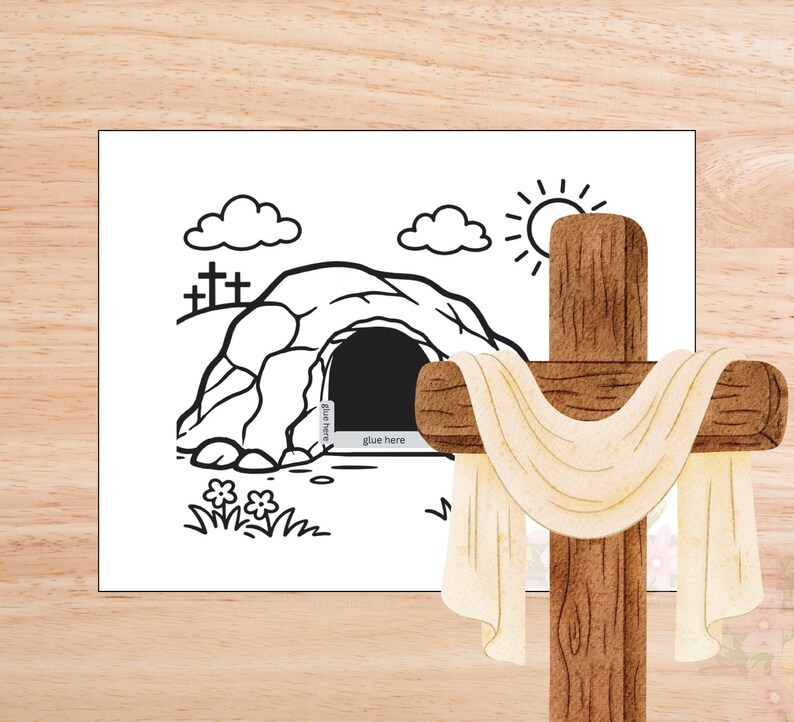Easter Craft Kids | Resurrection Craft | Jesus is Risen | Christian ...