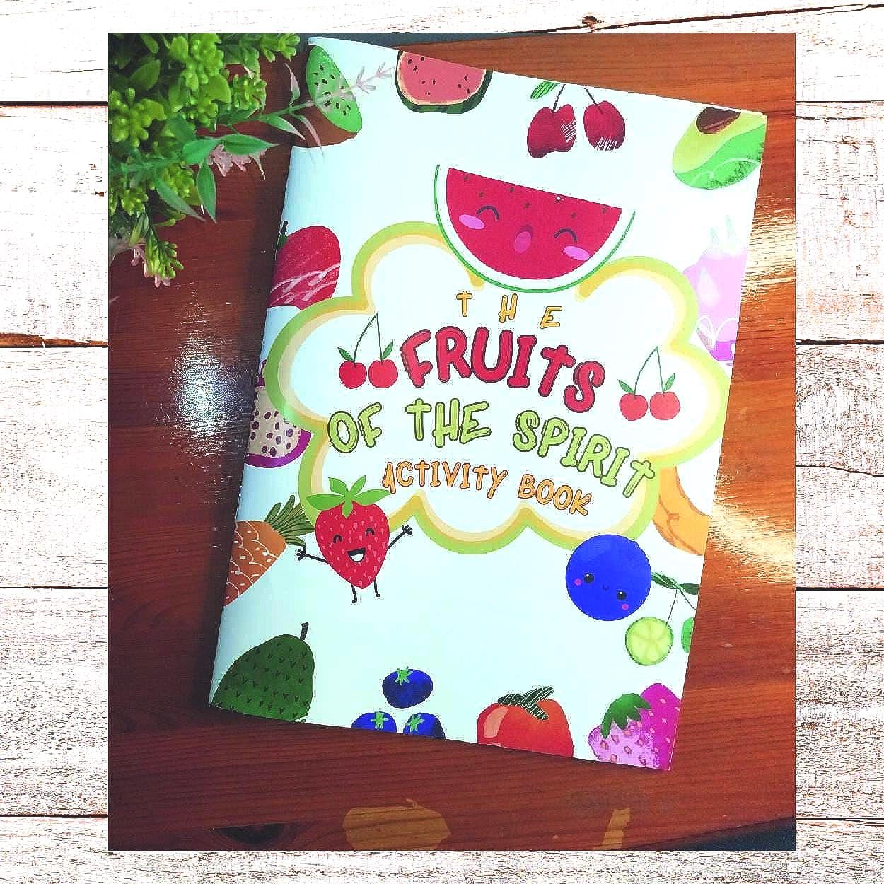 Fruits of the Spirit Kids Activity Book, Bible Coloring Pages (digital ...