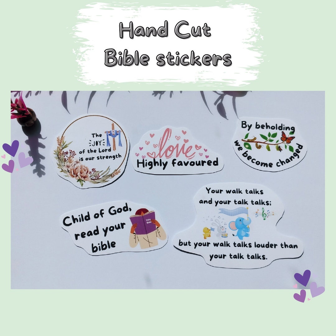 Bible Sticker Faith Based Stickers for Laptops Sticker for Christians ...