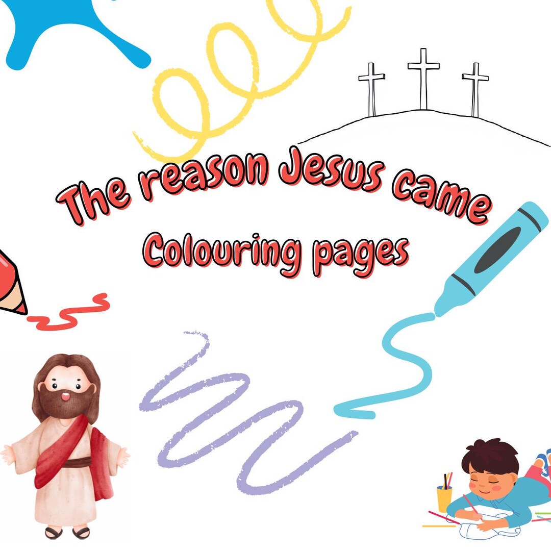 He is Risen Coloring Book for Kids | Christian Activity Book | Bible ...