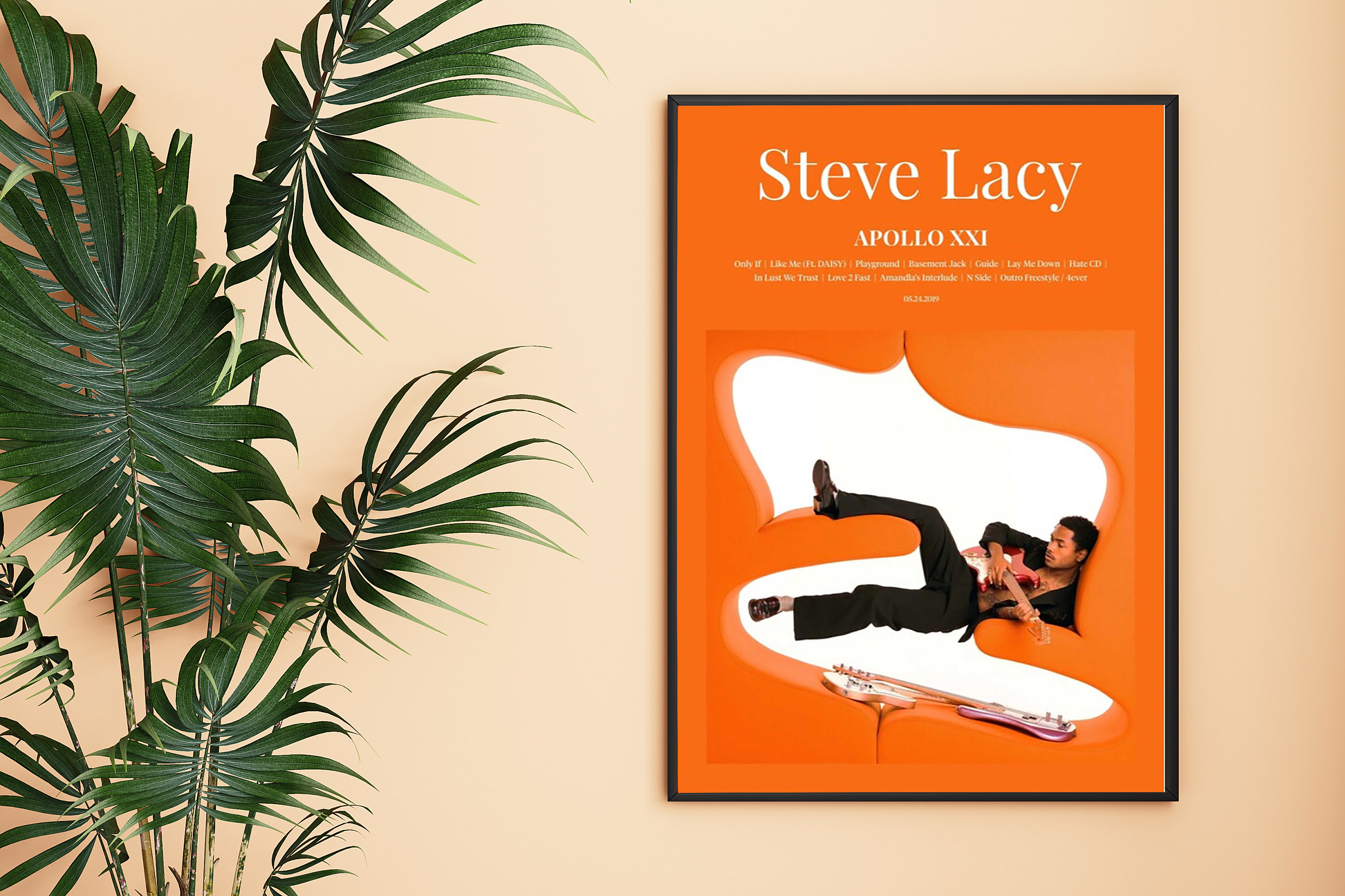 Vintage Steve Lacy Poster, Steve Lacy Apollo Poster sold by Grigory ...