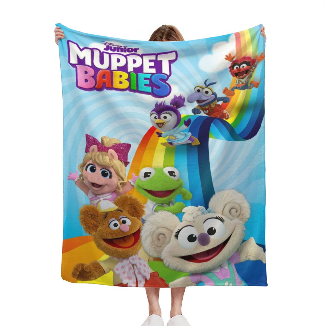 Muppet Babies Blanket Personalized Blanket, Custom Name Soft Baby ...