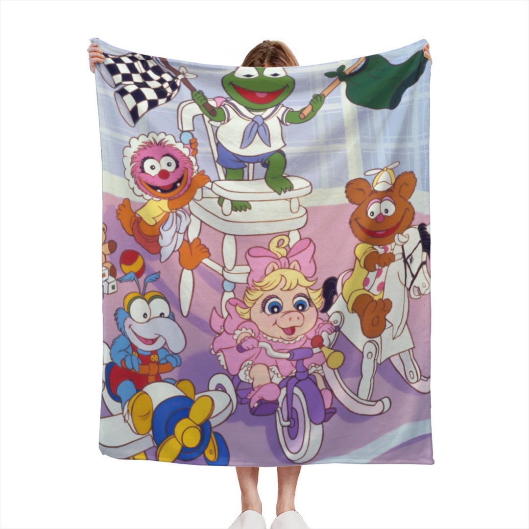 Muppet Babies Blanket Personalized Blanket, Custom Name Soft Baby ...