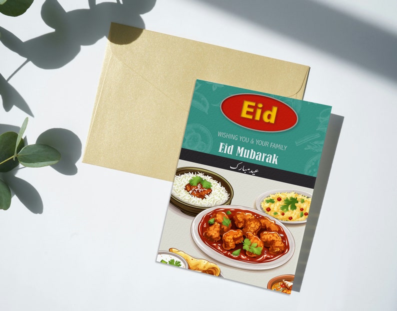 EID CARD | Printable Digital Download Eid Cards | Unique Funny Islamic ...