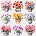 Watercolor Flower Pots PNG Clipart Bundle, Plant Pot, Floral Clipart ...