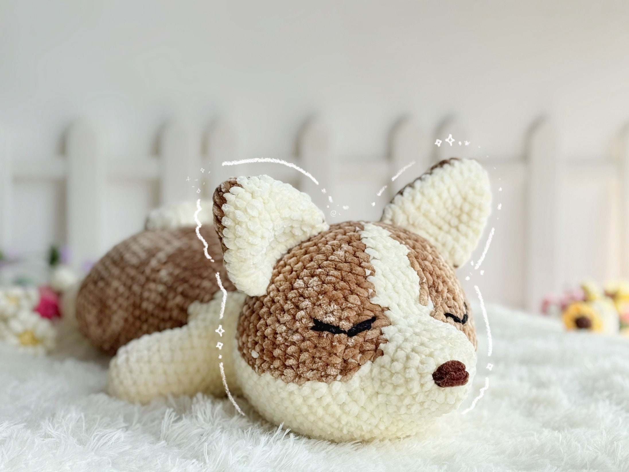 Corgi Dog Amigurumi Crochet Pattern Amigurumi Crochet - Etsy
