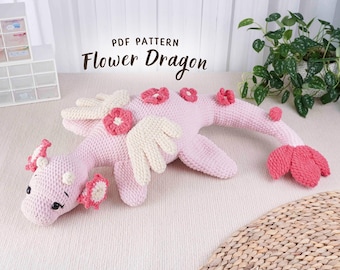 Dragon Snake Crochet Pattern, Amigurumi Crochet Pattern, Amigurumi ...