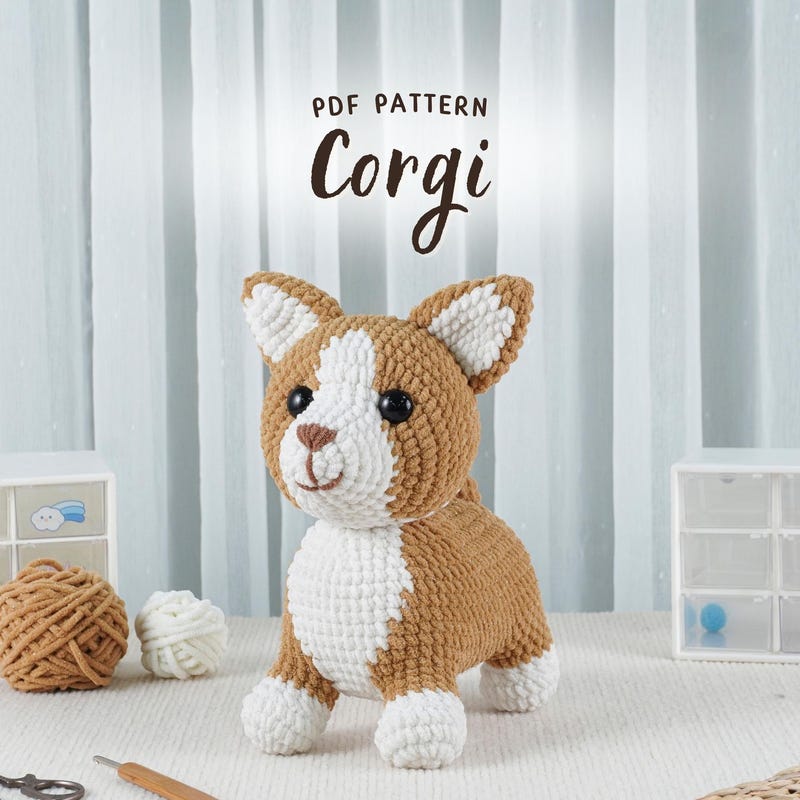 Sewing Dog Stuffy Pattern - Etsy