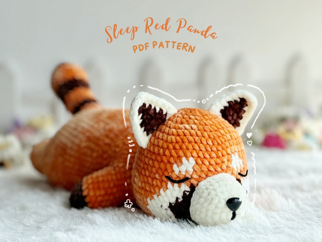 Red Panda Amigurumi Crochet Pattern, Amigurumi Crochet Pattern ...