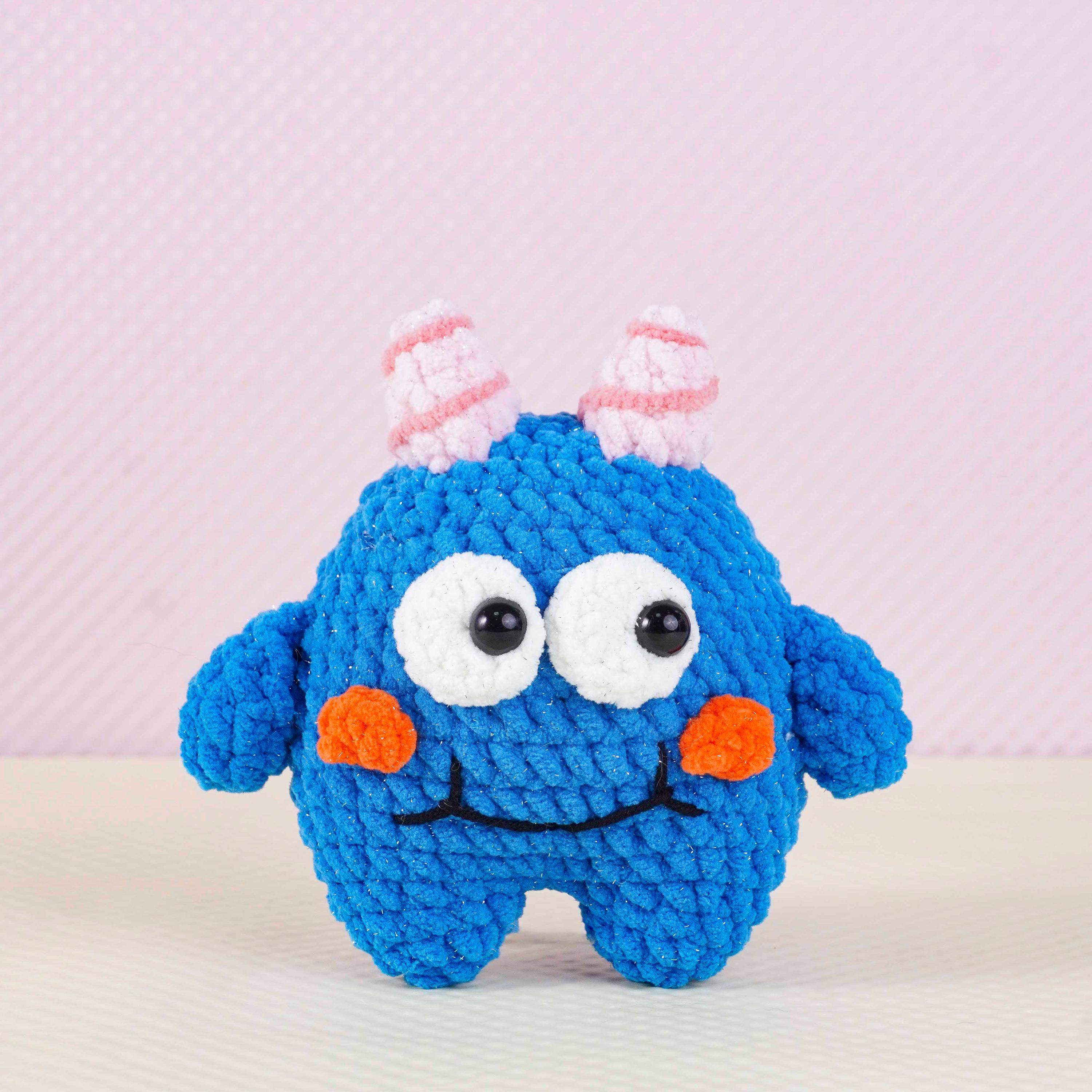 Colorful Monster Crew Crochet Patterns Bundle, Yellow Monster Pattern ...
