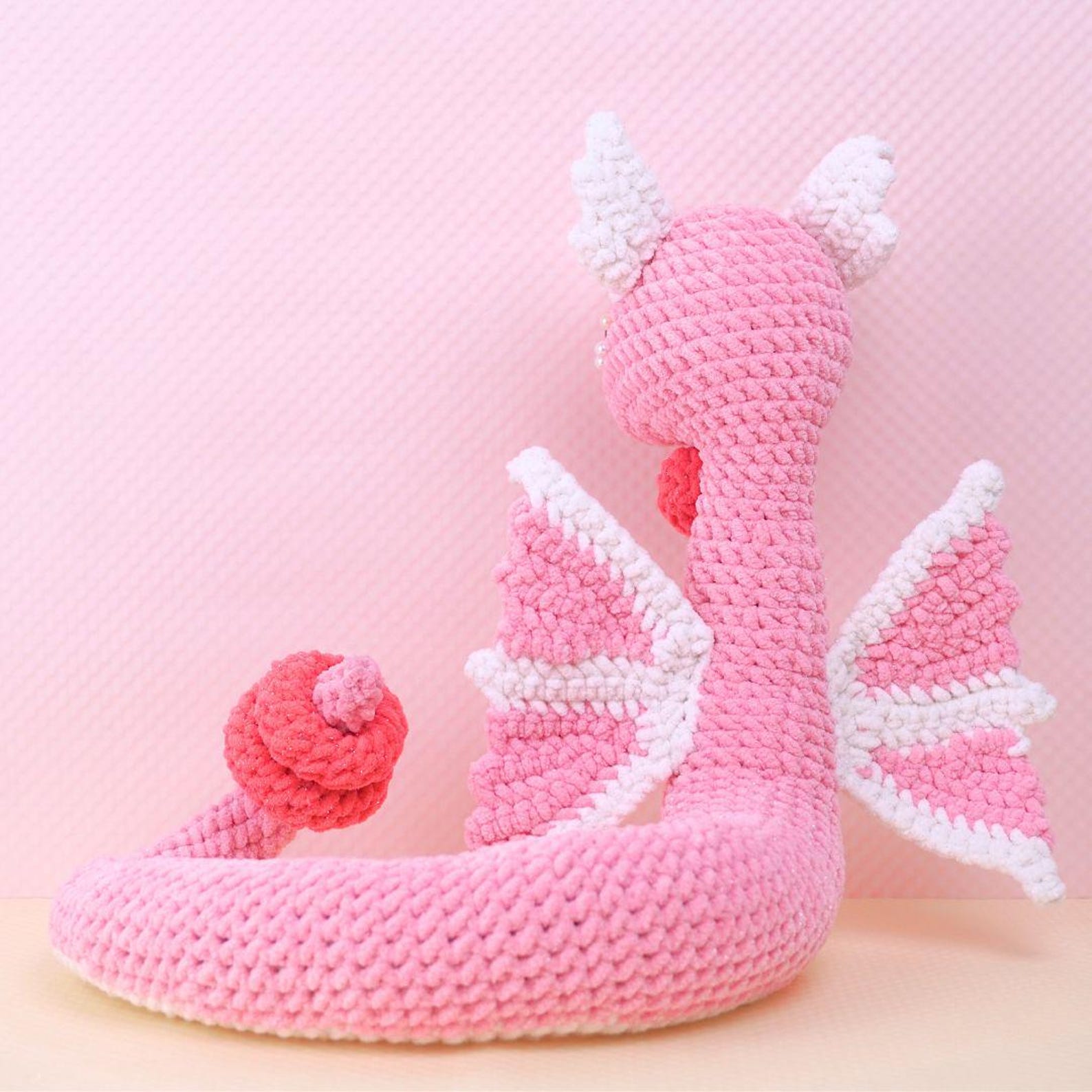 Dragon Snake Crochet Pattern, Amigurumi Crochet Pattern, Amigurumi ...