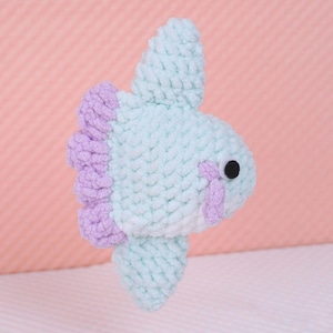 Ocean Sunfish Crochet Pattern, Stuffed Sea Animals Crochet Pattern ...