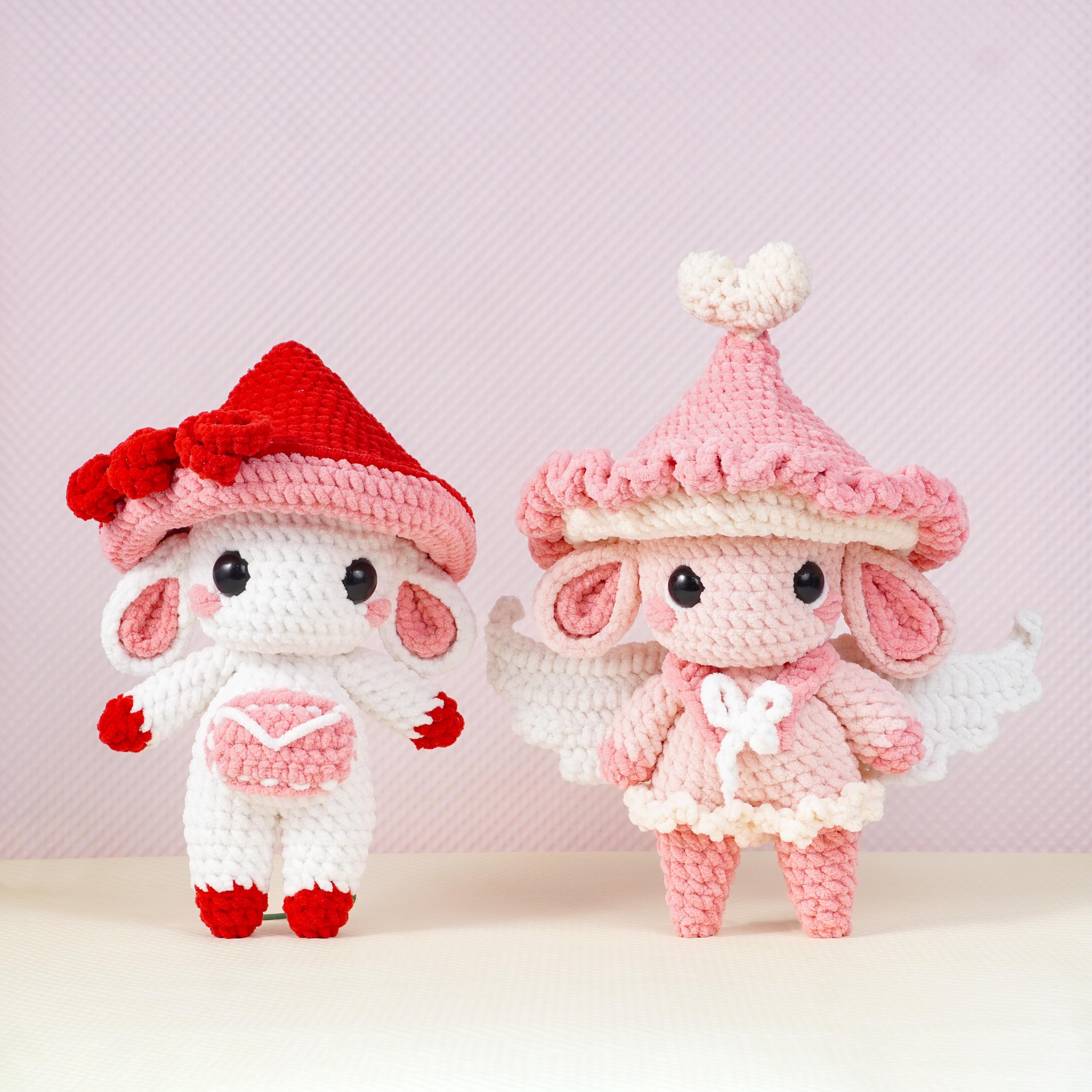 Rosy Love Fairy Crochet Patterns Bundle, Rosy Ruffle Fairy Pattern ...