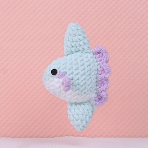 Ocean Sunfish Crochet Pattern, Stuffed Sea Animals Crochet Pattern ...