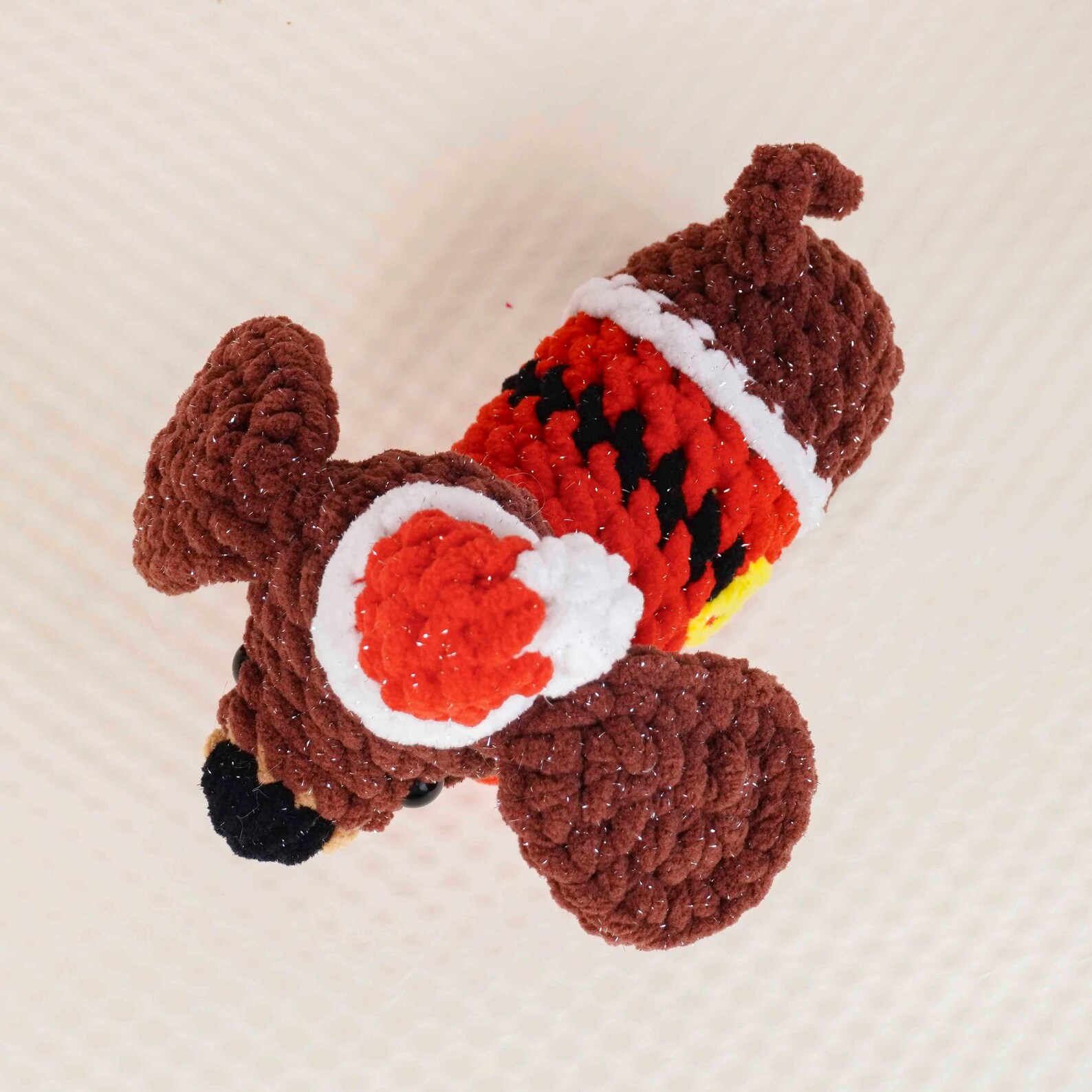 Little Holiday Dachshunds Crochet Patterns Bundle, Dachshund Dog Santa ...