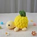 Pineapple Turtles Crochet Pattern, Fruit Turtles Amigurumi Set, No Sew ...