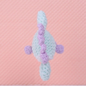 Ocean Sunfish Crochet Pattern, Stuffed Sea Animals Crochet Pattern ...