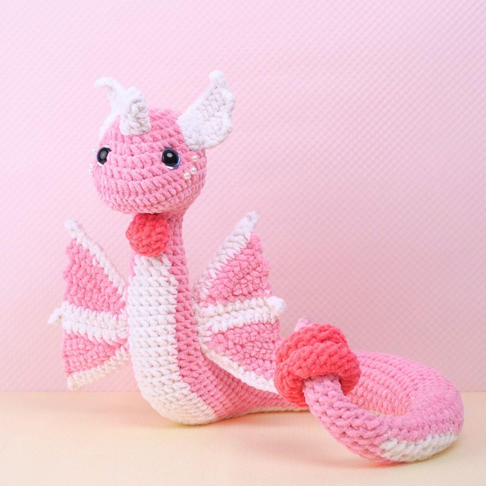 Dragon Snake Crochet Pattern, Amigurumi Crochet Pattern, Amigurumi ...