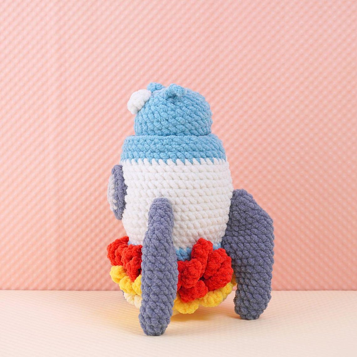 Spaceship Crochet Pattern, Low Sew Amigurumi Crochet Patterns ...