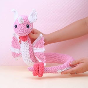 Dragon Snake Crochet Pattern, Amigurumi Crochet Pattern, Amigurumi ...