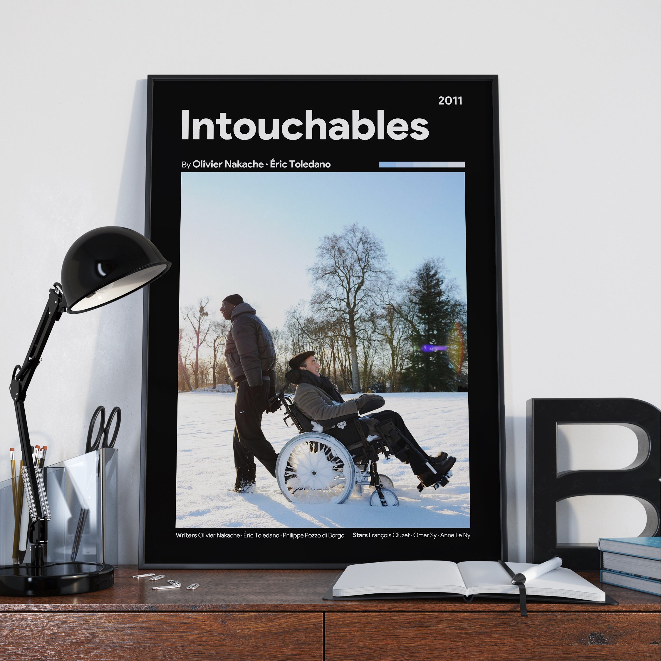 Intouchables Movie Poster 3 Color Option Modern Art Print - Etsy