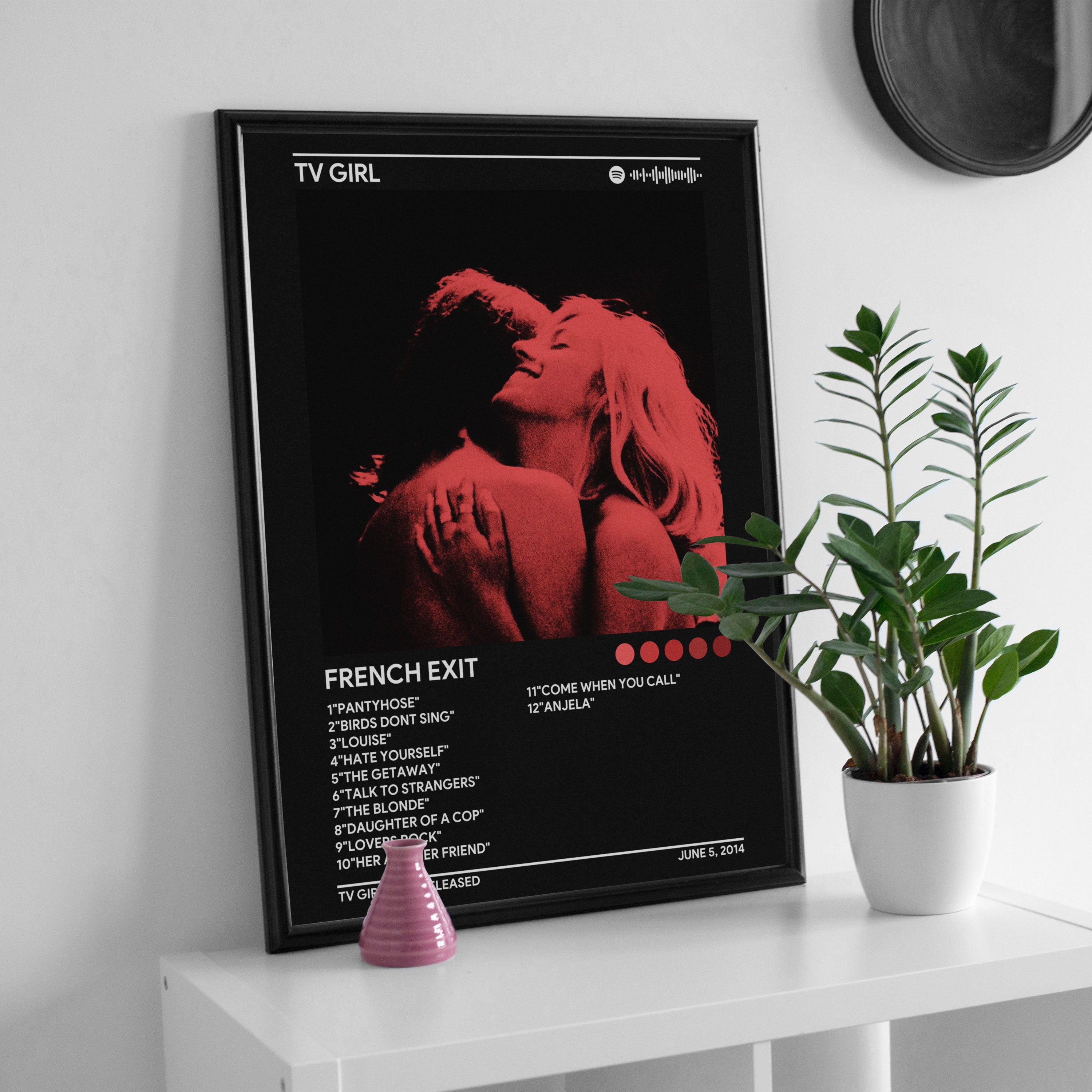 TV Girl French Exit Album Cover Poster TV Girl Album Poster - Etsy