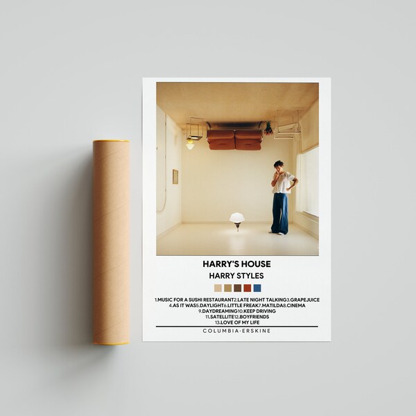 Harry Styles Album Cover Art - Etsy
