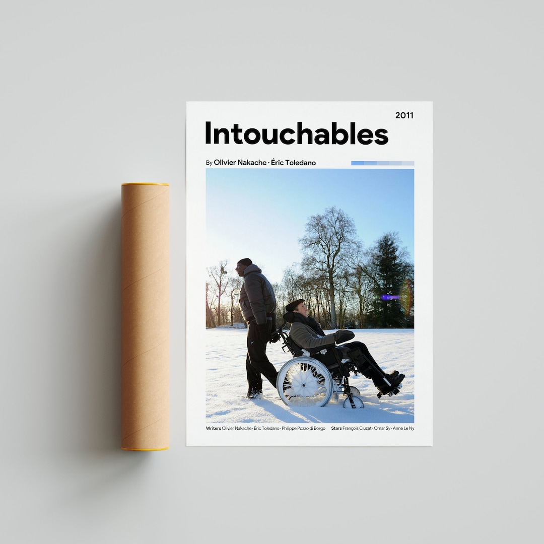 Intouchables Movie Poster 3 Color Option Modern Art Print - Etsy