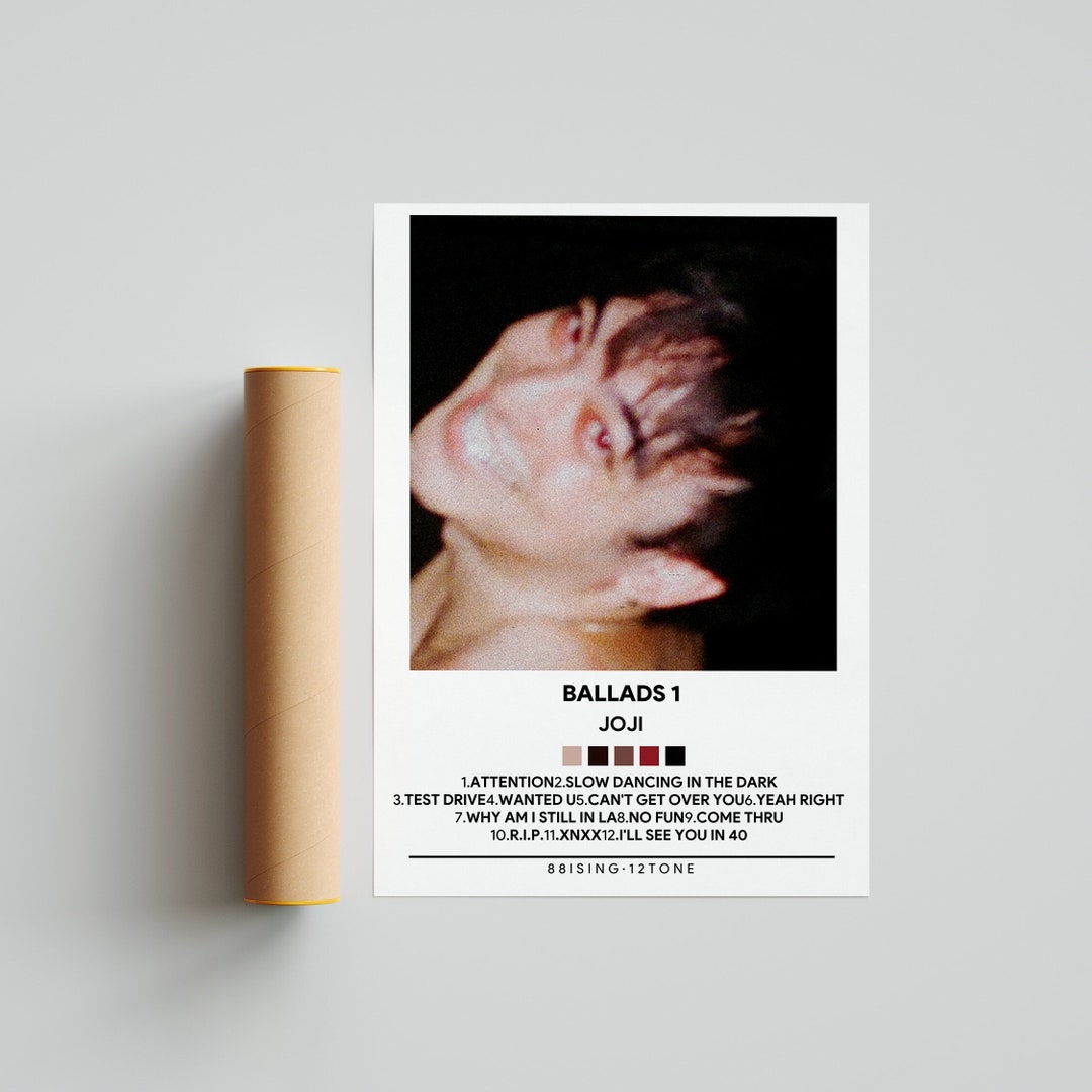Joji Ballads 1 Album Cover Poster Joji Poster Print Music - Etsy Canada