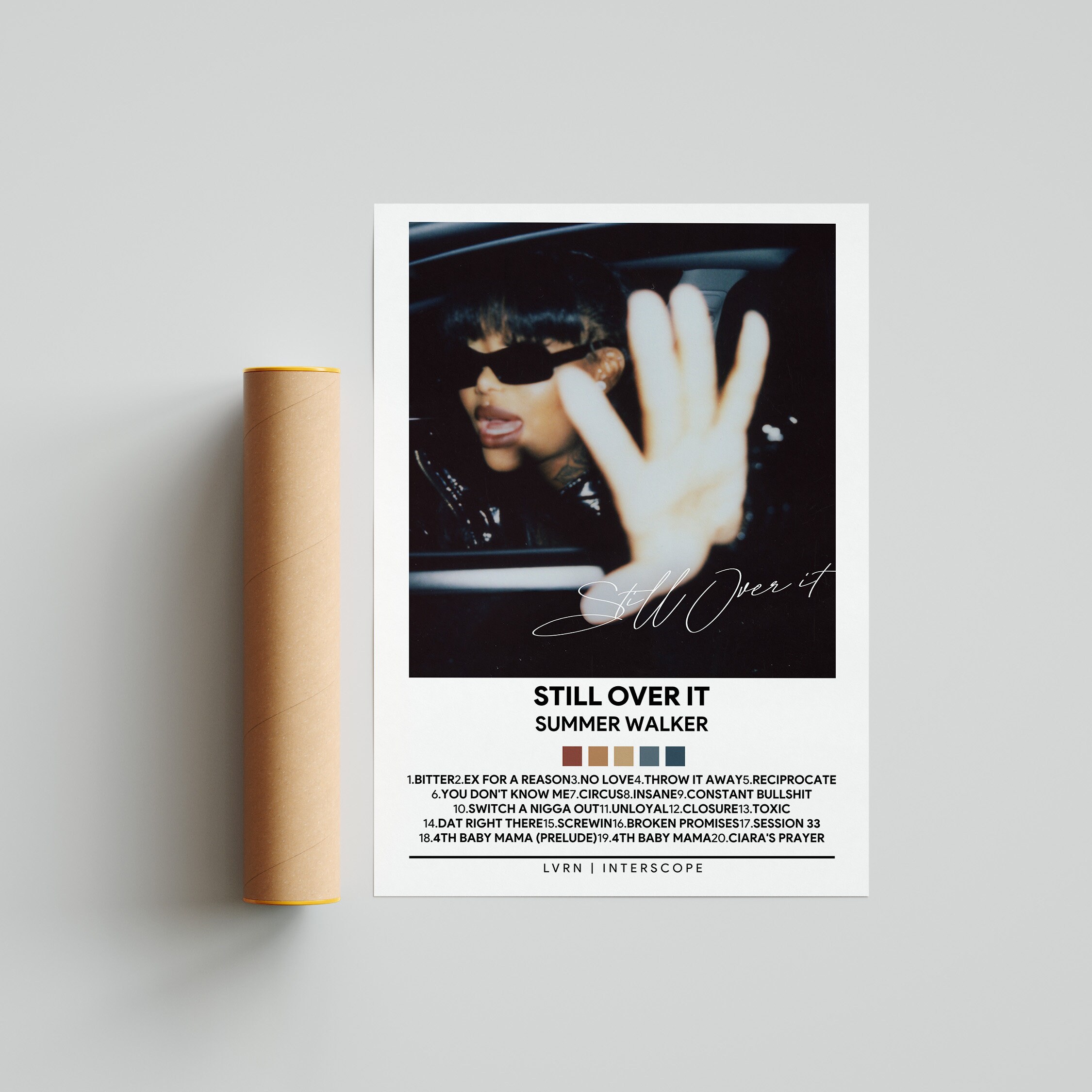 Summer Walker Still Over It Album Cover Poster Summer - Etsy Hong Kong